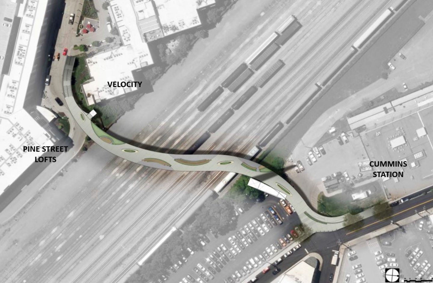 Gulch-SoBro Pedestrian Bridge Approved | Nashville Guru