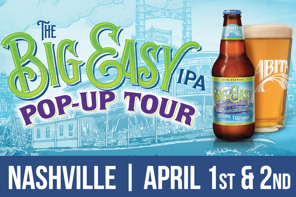 Big Easy IPA Tour in Nashville April 1st & 2nd | Nashville Guru