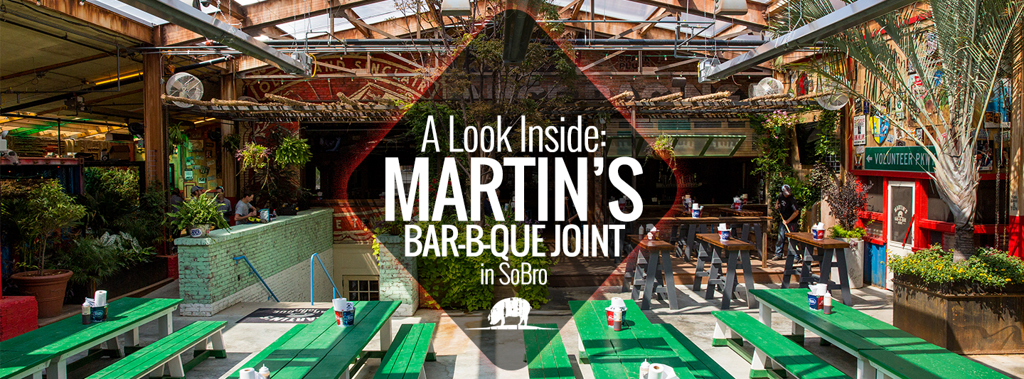 A Look Inside: Martin's Bar-B-Que in SoBro | Nashville Guru