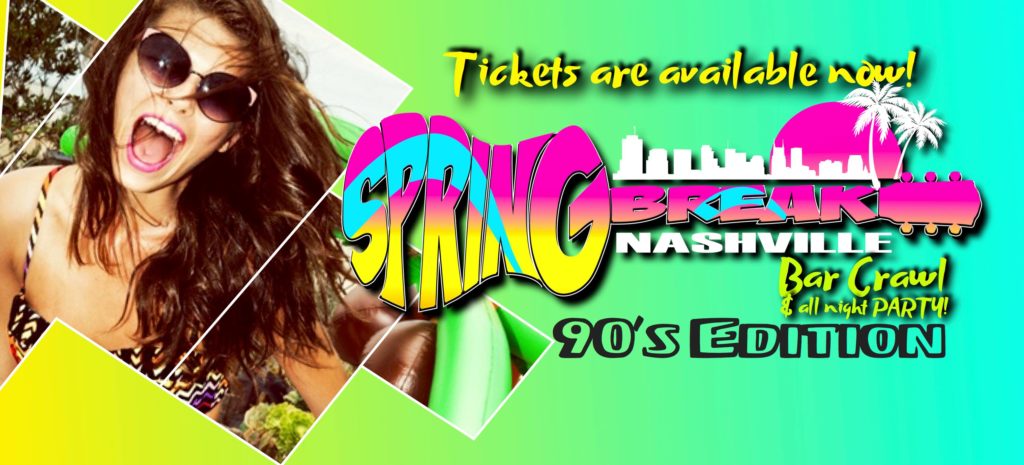 Spring Break Nashville Bar Crawl | Nashville Guru