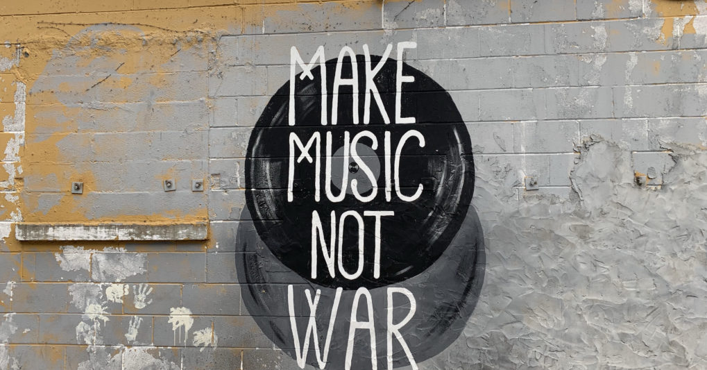 Make Music Not War | Nashville Guru