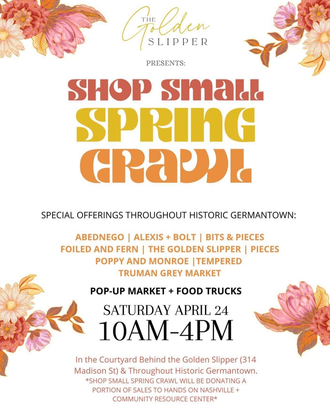 Shop Small Spring Crawl | Nashville Guru