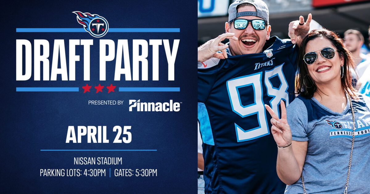 Titans Draft Party 2024 | Nashville Guru