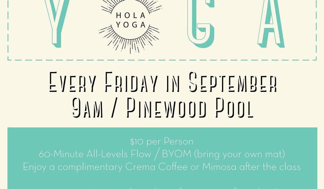 Hola Yoga at the Pinewood Pool | Nashville Guru