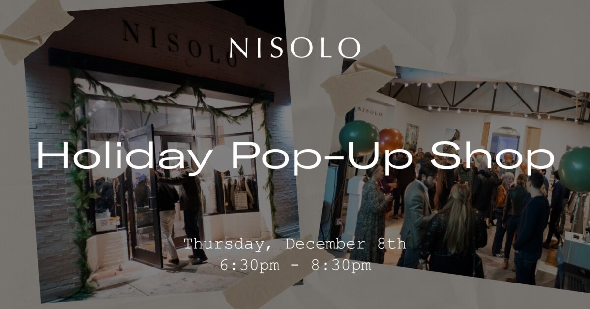 Nisolo Holiday Pop-Up Shop | Nashville Guru