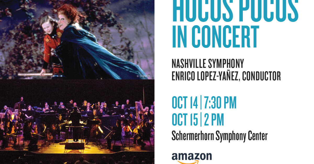 Hocus Pocus in Concert, Live to the Film with the Nashville Symphony ...