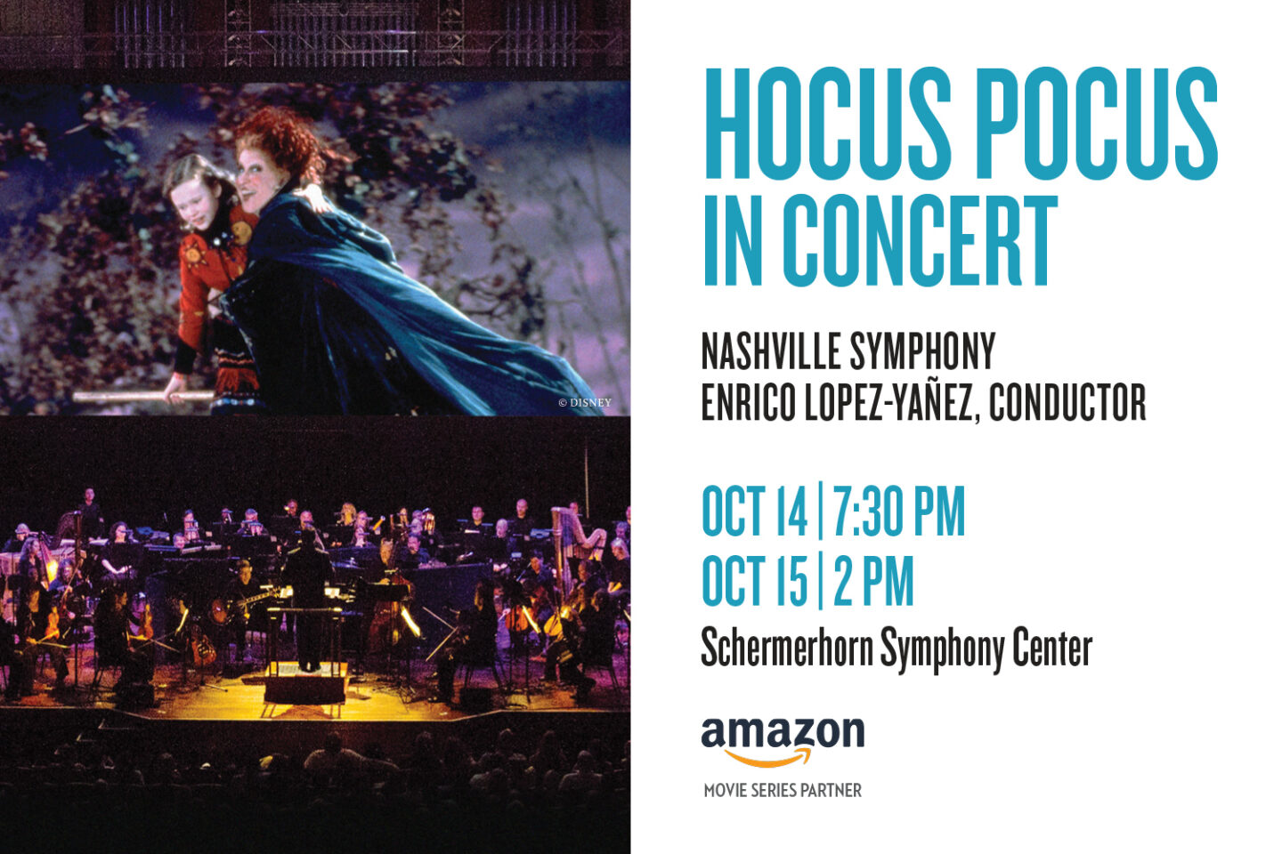 Hocus Pocus in Concert, Live to the Film with the Nashville Symphony ...