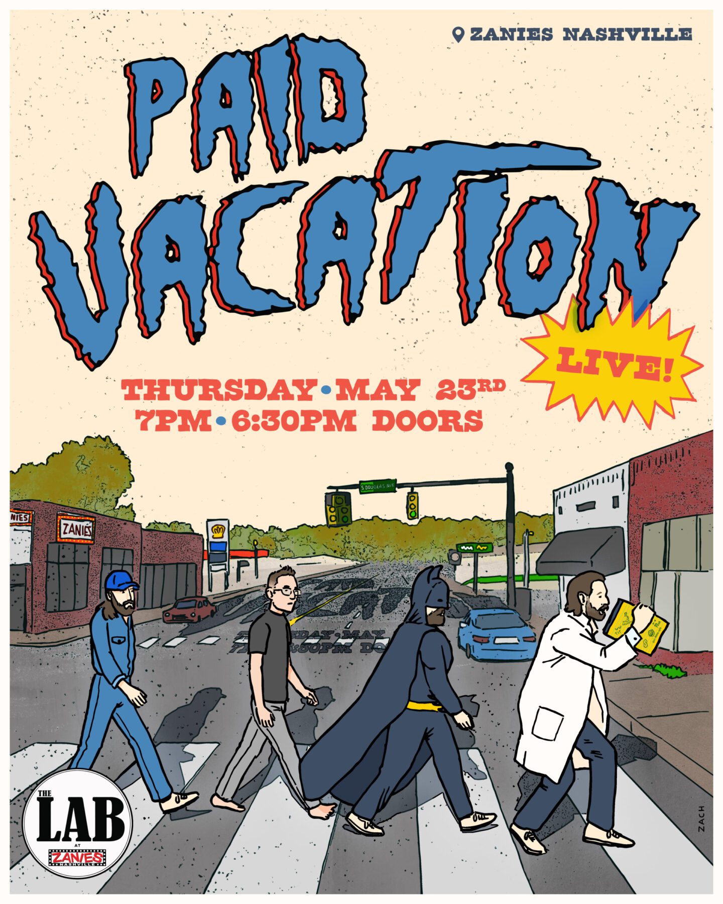 Paid Vacation Live | Nashville Guru