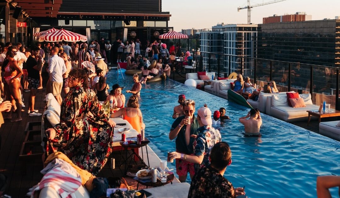 Bath and Body Nashville Pride Pool Party ft. Naomi Smalls | Nashville Guru