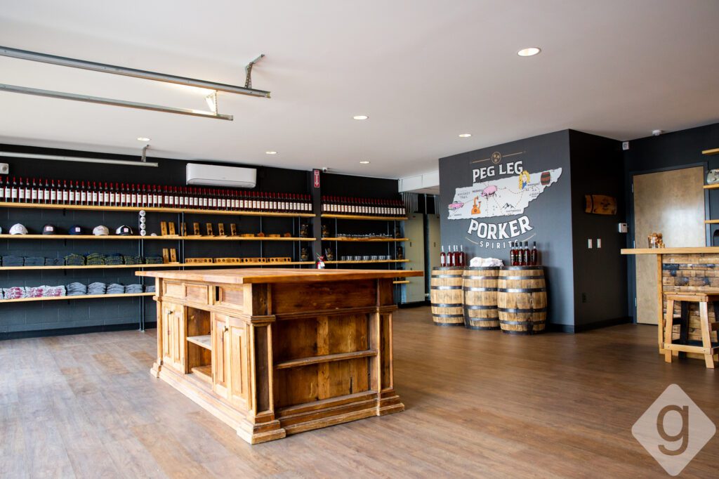 A Look Inside: Peg Leg Porker Spirits Tasting Room | Nashville Guru
