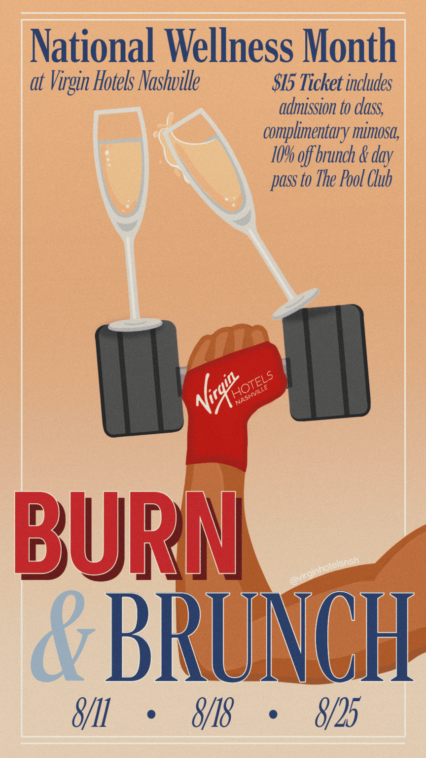 Burn & Brunch at Virgin Hotels Nashville | Nashville Guru
