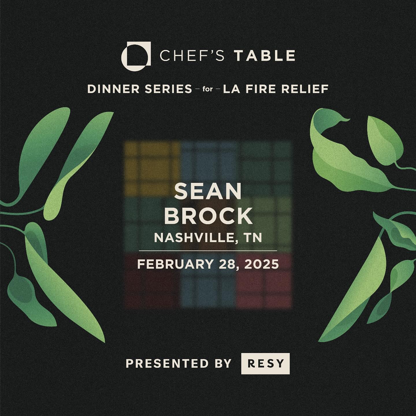 Chef's Table Dinner Series for LA Fire Relief | Nashville Guru