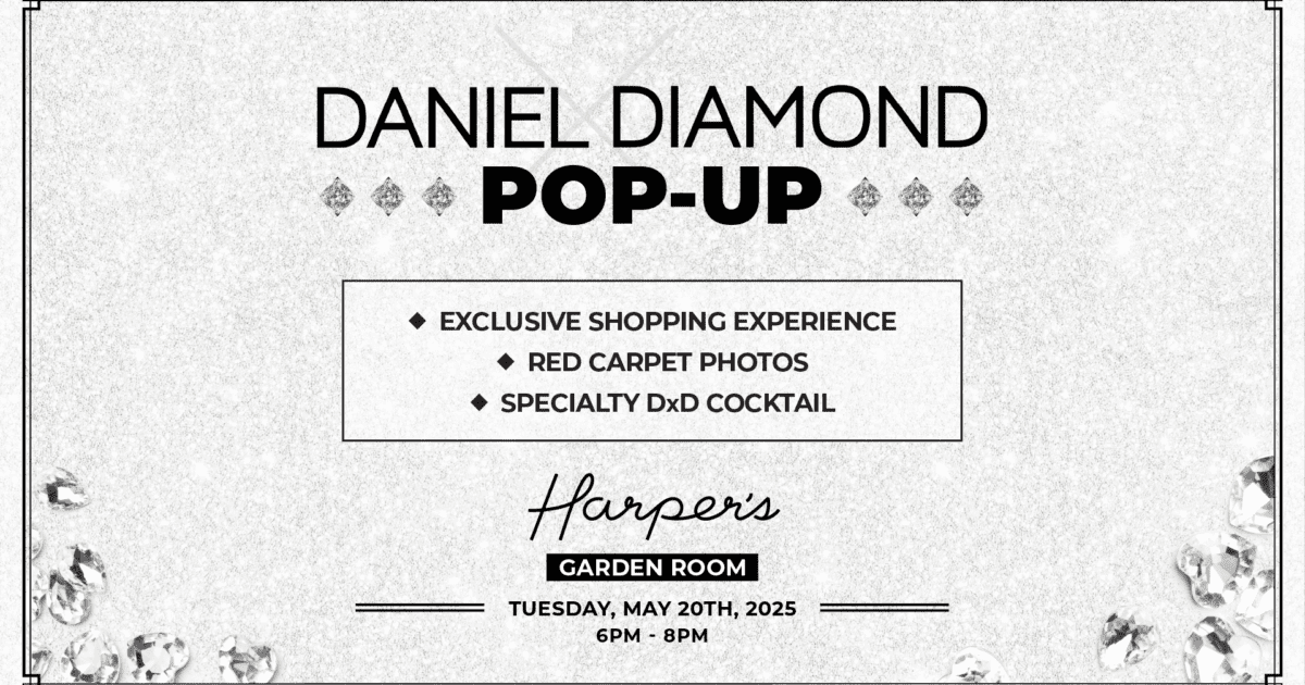 Daniel Diamond Pop-Up at Harper's | Nashville Guru